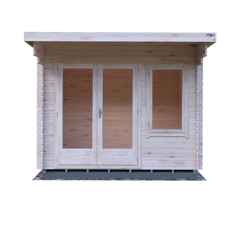 Shire Belgravia 10x10 28mm Log cabin – Outdoor Living Simplified