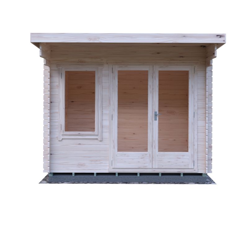 Shire Belgravia 8x10 28mm Log cabin – Outdoor Living Simplified