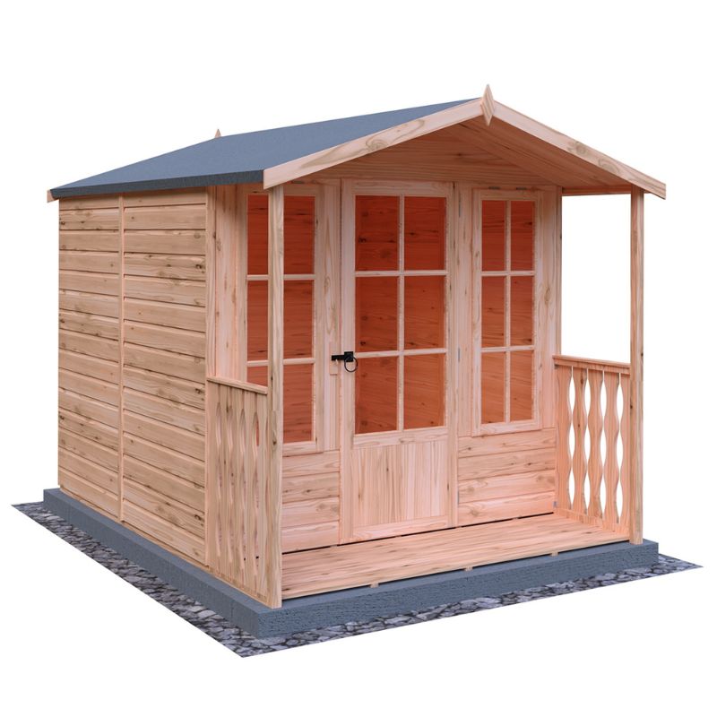 Shire Chatsworth and Veranda 7X10 Summerhouse – Outdoor Living Simplified