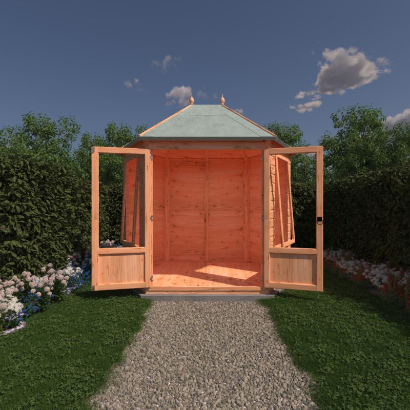 Shire Fleswick 8x6 Summerhouse – Outdoor Living Simplified
