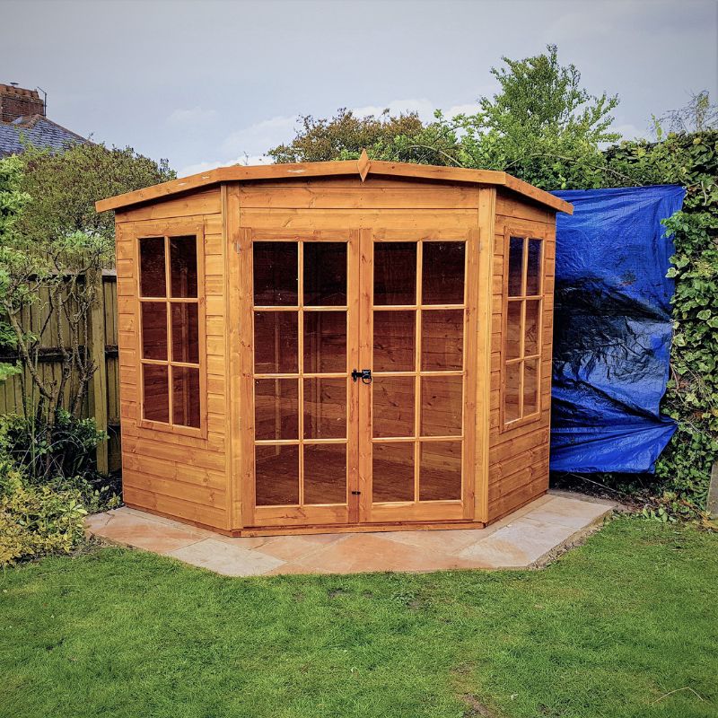 Shire Hampton 7x7 Summerhouse – Outdoor Living Simplified