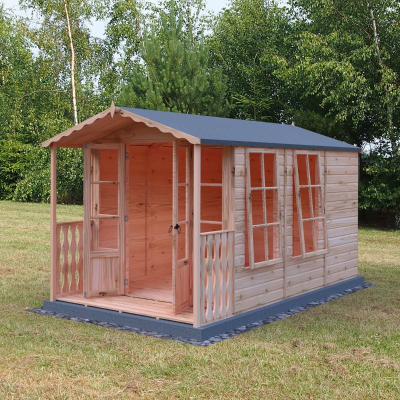 Shire Kensington and Verandah 7x12 Summerhouse – Outdoor Living Simplified