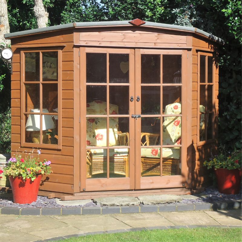 Shire Hampton 8x8 Summerhouse – Outdoor Living Simplified